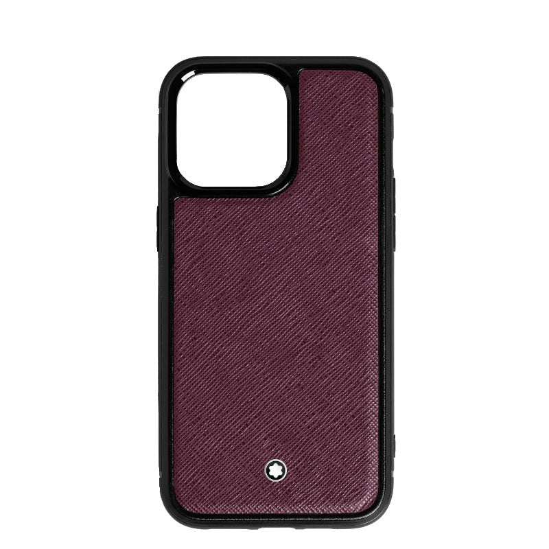 Montblanc hard case Sartorial iPhone 16 Pro Cassis